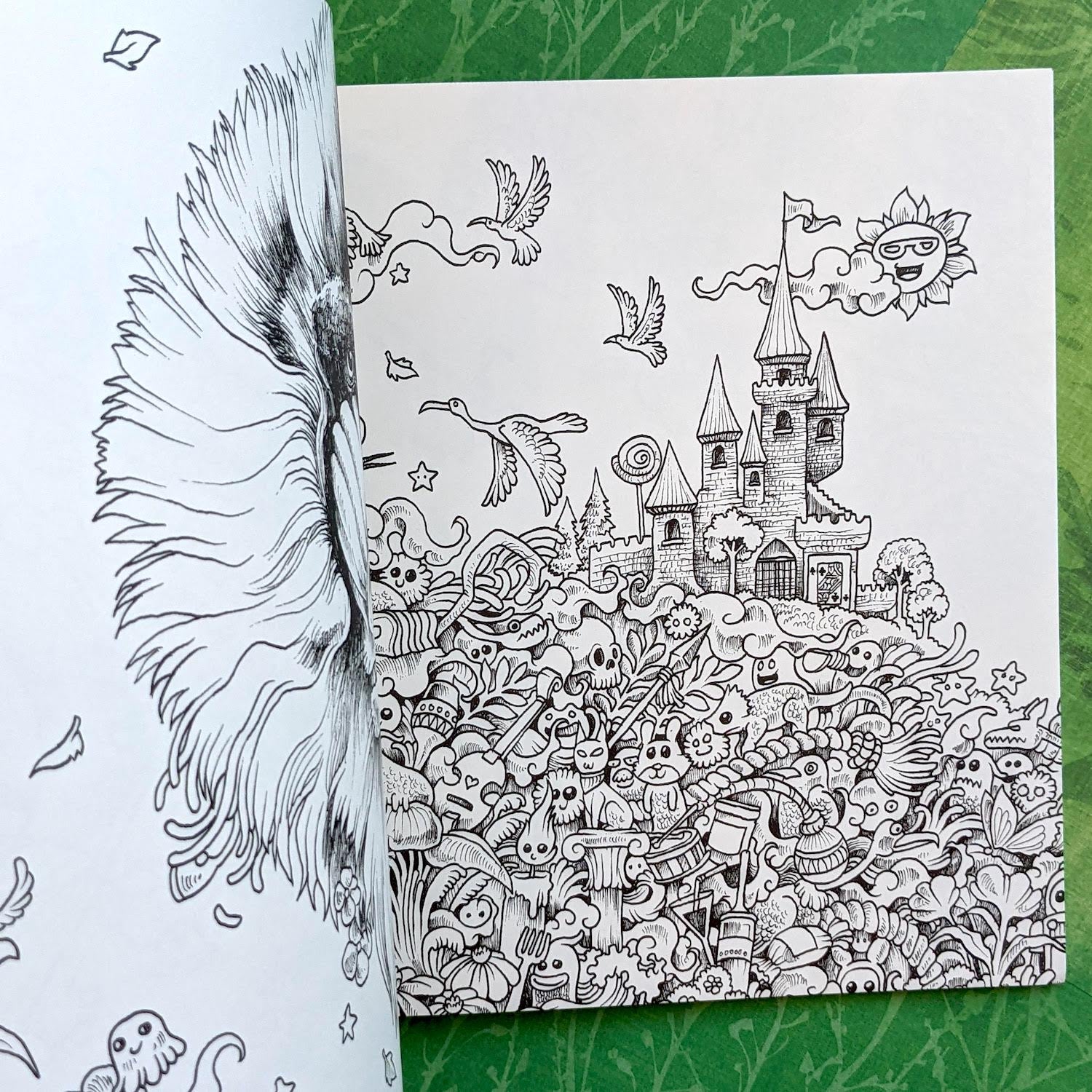 animorphia coloring pages